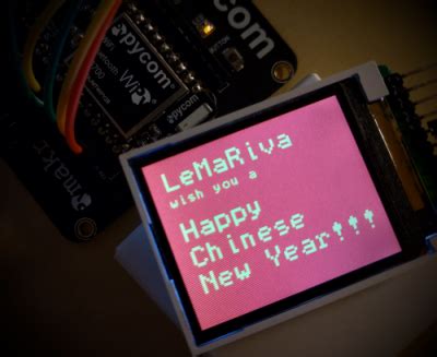 MicroPython Weather Report Box LeMaRiva Tech