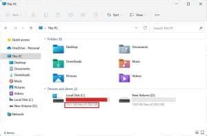 How To Check Your Hard Disk Space In Windows