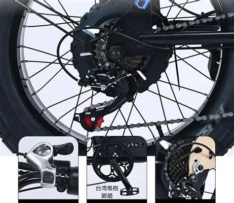 Long Seat Full Suspension Retro Ebike 1000w Fat Tire Electric Bike