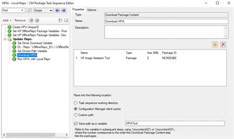 Osd Hp Image Assistant Revisited Offline Hpia Repo In Cm Packages
