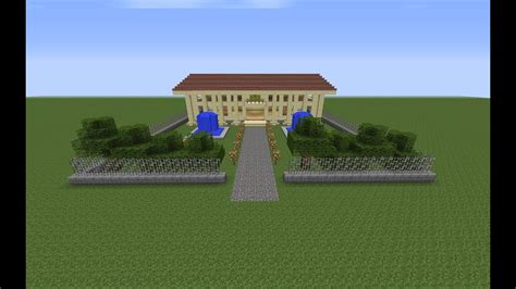 Строим город в Minecraft 5 Мэрия Youtube