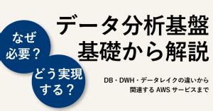 データ分析基盤はなぜ必要AWSではどう実現すればいいソニーコラムNURO Bizニューロビズ