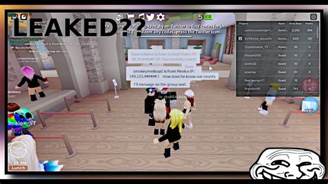 Pretending To Leak Players Ips Script Showcase 100 Sub Video Youtube