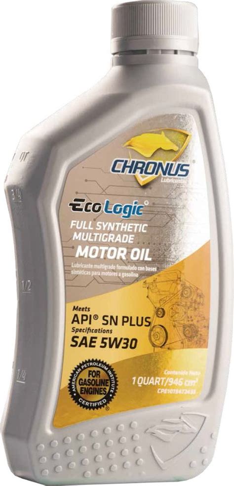 Eco Logic Full Synthetic Multigrade Motor Oil Api Sn Plus Sae 5w30 Nadbio