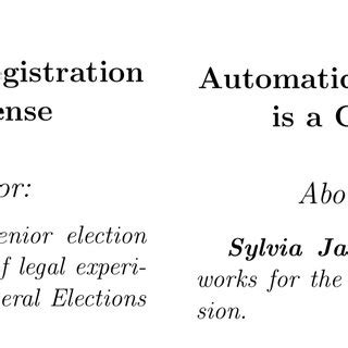 Figure A Manipulation Example Automatic Voter Registration Download Scientific Diagram