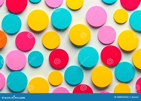 Playful Polka Dots Dance A Vibrant Pop Art Journey Generative Ai