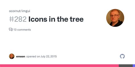 Icons In The Tree · Issue 282 · Ocornutimgui · Github