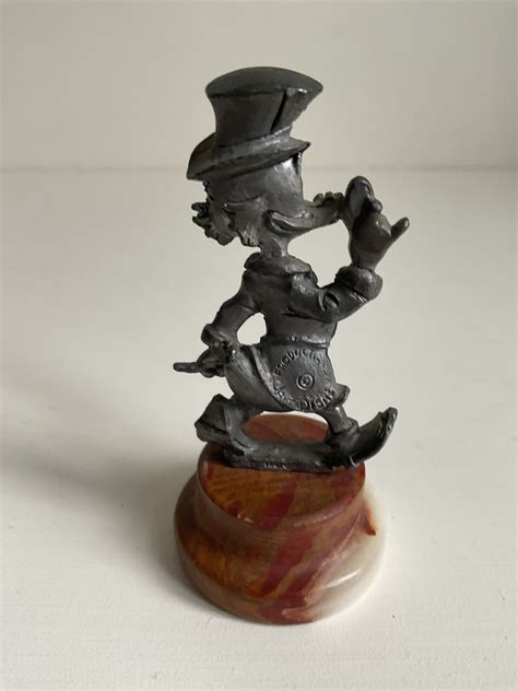 Walt Disney Rare Vintage Uncle Scrooge Figurine On Marble Base Etsy
