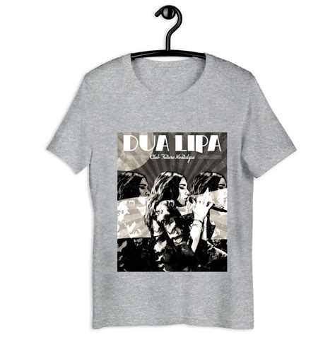 DUA LIPA Unisex TShirt Dua Lipa Future Nostalgia S 234XL Shirt Walmart Com