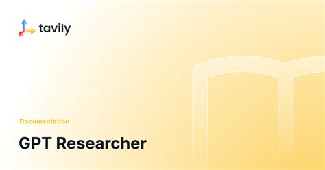 Gpt Researcher Tavily Docs