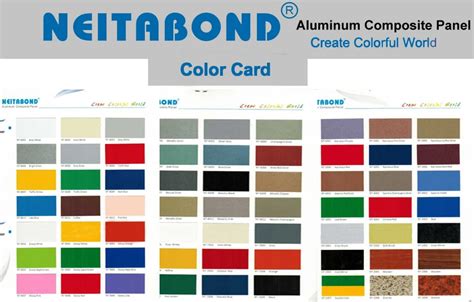 Alucobond Color Chart Ponasa