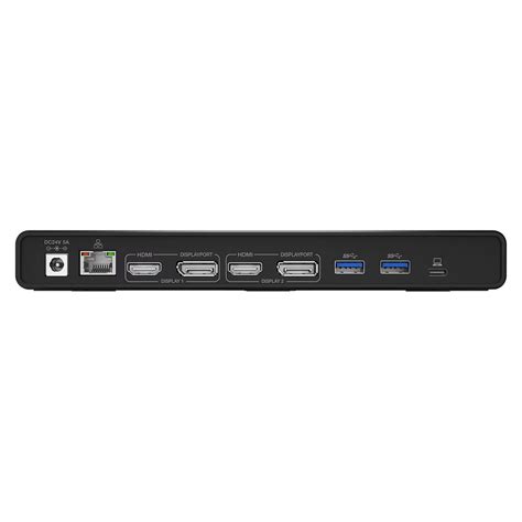 Comsol Usb C Displaylink Dual 4k Hdmi Docking Station With 120w Ac