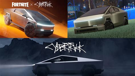 Cybertruck De Tesla Llegará A Fortnite Y Rocket League