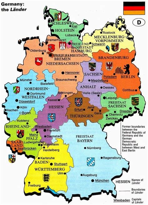 Карта Германии Картинки — Фото Картинки