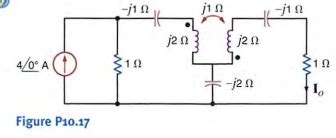 Solved Find I O In The Circuit In Fig P10 17 Fig P10 17 Find V O In 1 Answer