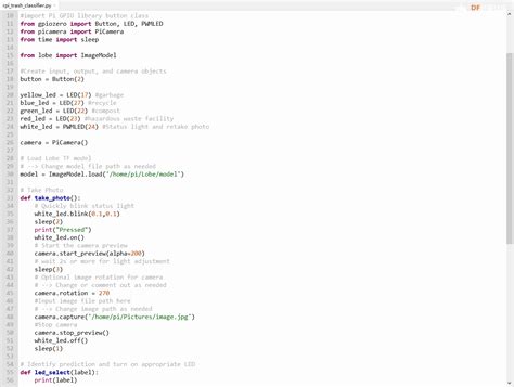 基于树莓派的垃圾分类小项目 Df创客社区