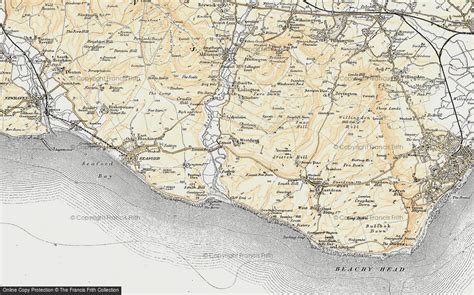 Old Maps Of Seven Sisters Country Park Sussex