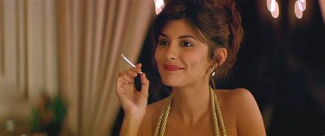 Audrey Tautou In The Film Hors De Prix 2006 Audrey Tautou Beauty Drop Earrings