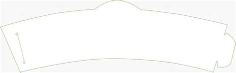 Cup Sleeve Template For Crafts
