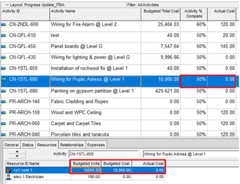 Actual Cost Not Calculated Automatically Primavera P6 Solved Planning Engineer FZE