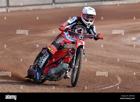 Max Fricke Of Belle Vue Atpi Aces During The Belle Vue Aces Press Day