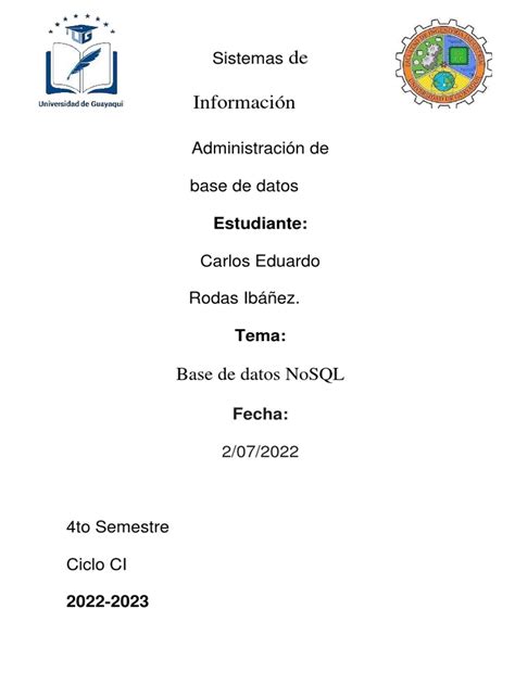 Base De Datos Sql Pdf Bases De Datos No Sql