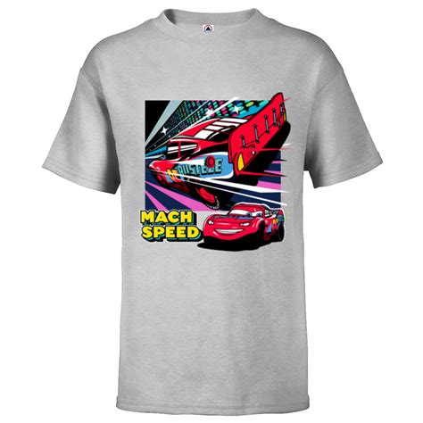 Disney And Pixars Cars Mach Speed Lightning Mcqueen Racing Short