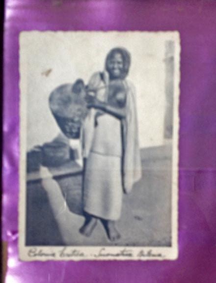 An Added Bonus Displayed On The Back Wall Are Vintage Italian Postcards Of Bare Breasted