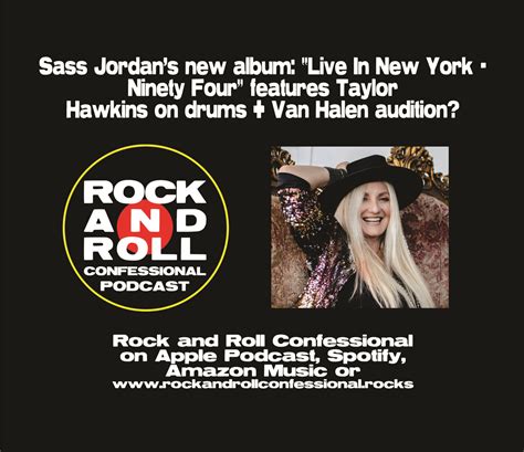 03 19 Sass Jordans New Live Album Features Taylor Hawkins The Story