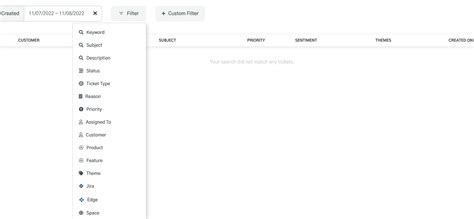 Filter Tickets 🔽 Aptedge