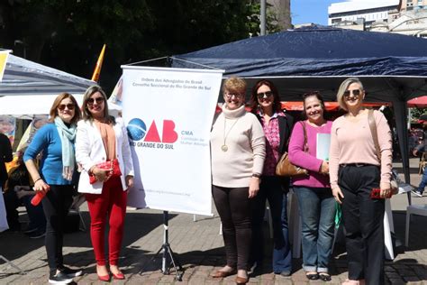 Oabrs Comissão Da Mulher Advogada Participa De Evento Sobre Os