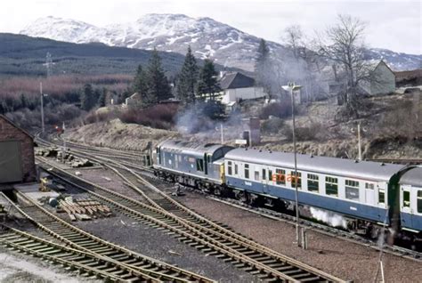5x Original 35mm Slides Br Class 37 Locos Around Crianlarich Rights