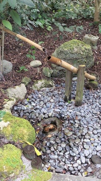 shishi odoshi or sōzu at morikami youtube