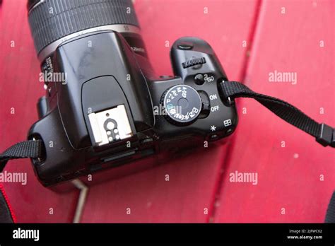 Canon Eos D A Dslr Camera Stock Photo Alamy