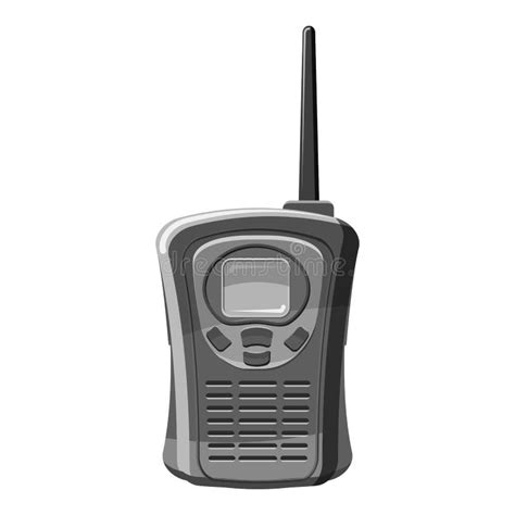 Portable Handheld Radio Icon Simple Style Stock Vector Illustration Of Simple Icon 83336963