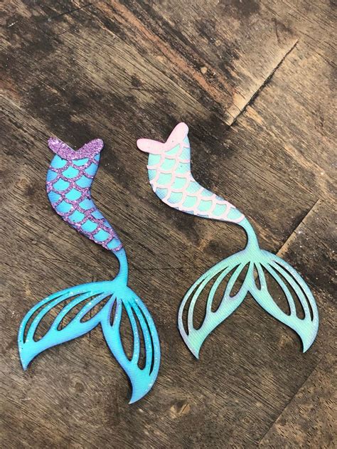 Under The Sea Birthday Cake Topper Mermaid Cake Topper Under The Sea