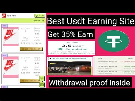 Best Usdt Earning Site Get 35 Earn New Usdt Earning Site Usdt Mining