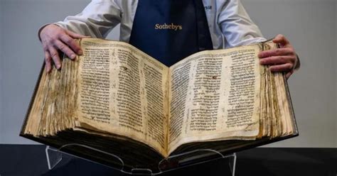 Codex Sassoon Worlds Oldest Surviving Hebrew Bible To Be Auctioned