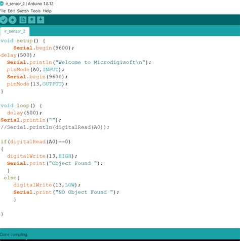 Arduino Ir Proximity Sensor Simulation In Proteus