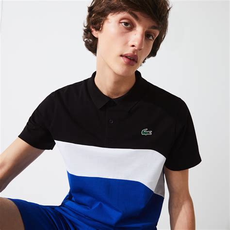 Lacoste Mens Lacoste Sport Ultra Light Colourblock Tennis Polo Shirt