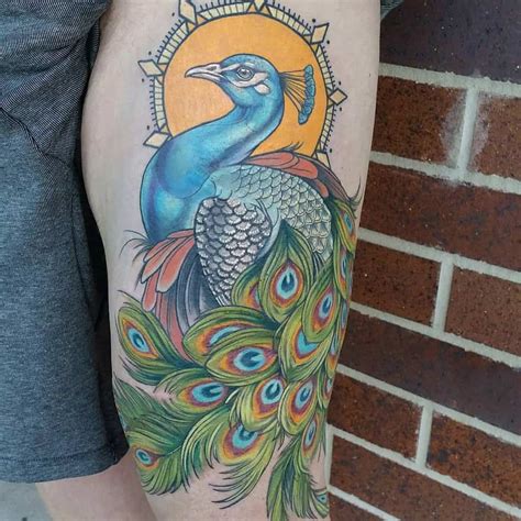 Top 50 Best Peacock Tattoos 2021 Inspiration Guide