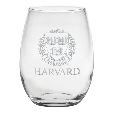 Stemless 15 Oz Wine Glass Deep Etched Spirit Products Ltd