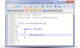Notepad Is A Free As In FREE Speech And Also As In FREE Beer