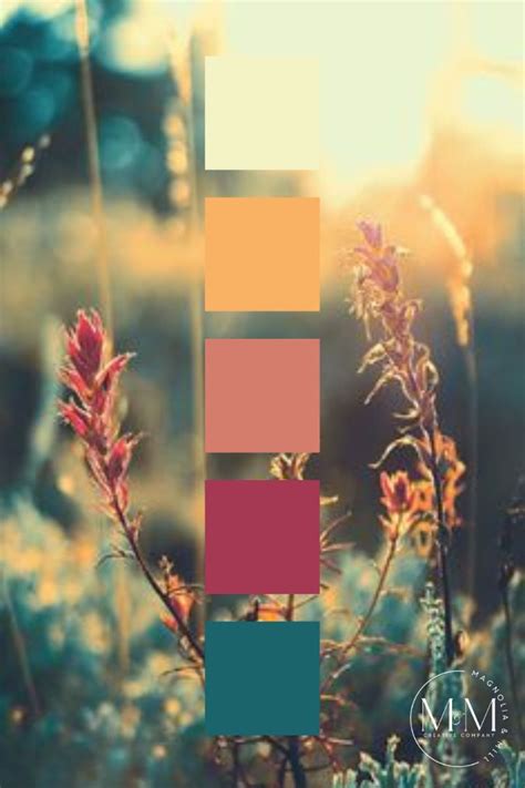 Boho Color Palette Hex Codes Branding Board Color Scheme Greens Sage