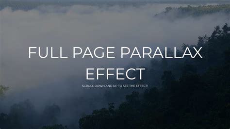 10 Hand Picked Jquery Parallax Effects