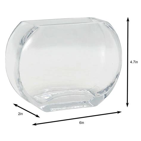 Flat Glass Vase 5