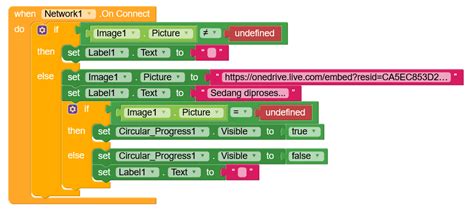 Cara Menampilkan Gambar Dari Onedrive Di Kodular Tutorial Blok