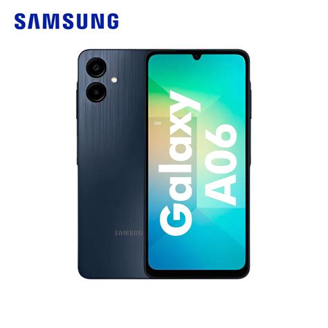 Celular Samsung Galaxy A06 Sm A065m Black Memoria 4gb Almacenamiento 6