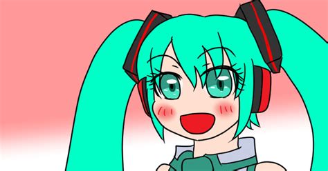 初音ミク らくがきミクちゃん ヨシサコのイラスト Pixiv