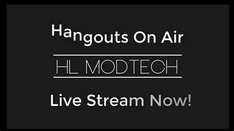 Hangouts And YouTube Live Stream In Minutes YouTube